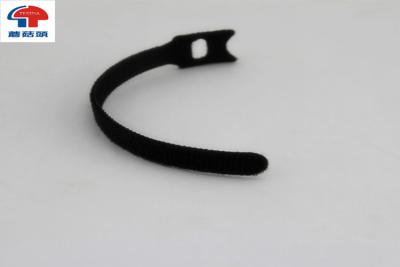 China Extra Long Releasable Cable Tie Wraps 150mm 10mm Nylon Hook and Loop Cable Ties for sale