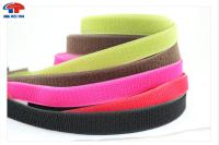 China Eco Friendly Reflective Straps Hook and Loop Cable Wrap 1 inch Width 25m Roll for sale