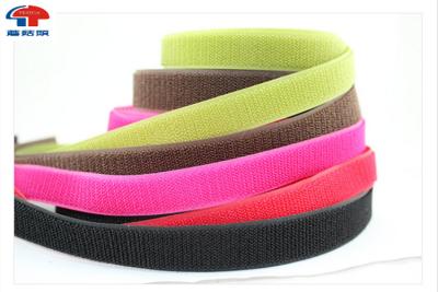 China Eco Friendly Reflective Straps Hook and Loop Cable Wrap 1 inch Width 25m Roll for sale