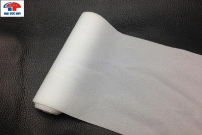 China White Thin Nylon Loop Fabric Wide Reclosable Fastener 110g-280gsm 50m Roll for sale