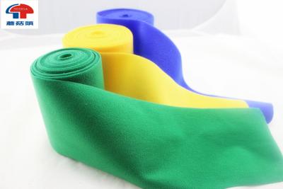 China Adhesive Nylon Loop Fabric 1500mm Width Heat Fire Retardant Medical Grade One Sided for sale