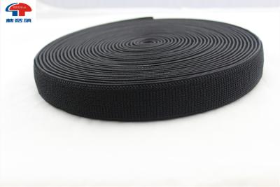 China Soft Elastic High Stretch Hook and Loop Tape Roll 25m for Securing Straps for sale