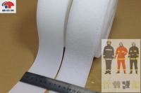 China Fireproof Hook Loop Tape 25mm Nylon Heat Resistant for Protective Wear SGS Certified for sale