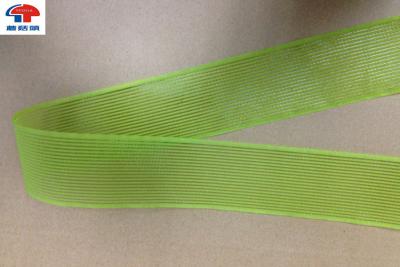 China Eco Friendly Nylon Hook and Loop Hair Rollers Green 1000m Roll Custom Shape for sale