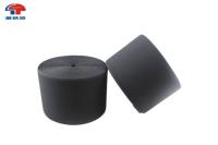 China Black Industrial Mushroom Hook and Loop Straps 110mm Width High Peel and Shear Strength Nylon for sale