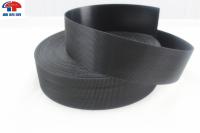 China Black Thin Hook and Loop Ties 12.5mm to 300mm Width Soft Flexible Injection Low Profile Nylon for sale