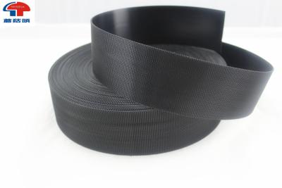 China Black Thin Hook and Loop Ties 12.5mm to 300mm Width Soft Flexible Injection Low Profile Nylon for sale