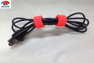 China Hook and Loop Cable Ties 10mm to 150mm Width Nylon Reusable Cable Wrap for Fiber and Copper Tidy for sale