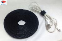 China Hook and Loop Cable Ties 10mm to 150mm Width Nylon Reusable Cable Wrap for Fiber and Copper Tidy for sale