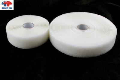 China Sew On Nylon Hook and Loop Fastener Tape 25mm x 25m for Medical Equipment White for sale