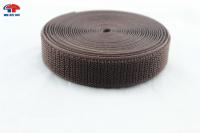 China 100% Nylon Hook and Loop Tape 25m Roll Soft Loop Side Fastener 10mm to 150mm Width for sale