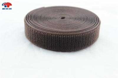 China 100% Nylon Hook and Loop Tape 25m Roll Soft Loop Side Fastener 10mm to 150mm Width for sale