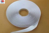 China 25mm White Nylon Self Adhesive Hook and Loop Tape 25 Yards Roll Industrial Strength for sale