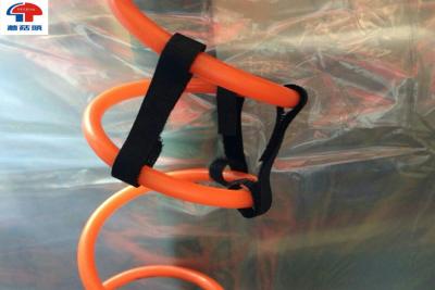 China Black Self Locking Hook and Loop Cable Ties 100% Nylon Reusable Cable Straps for Wire Management for sale