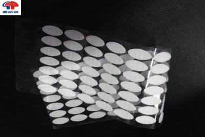 China Industrial Hook and Loop Dots 20mm Self Adhesive Nylon Coins 25m Roll SGS Certified for sale