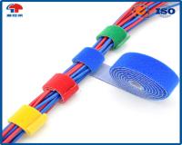 China Reusable Back to Back Hook and Loop Cable Tie Straps 20mm x 250mm Indoor Outdoor for sale
