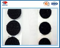 China 20mm Self Adhesive Hook and Loop Coins Rubber Based Pressure Sensitive Dots for Industrial Use for sale