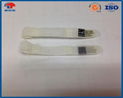 China Reusable Hook and Loop Cable Tie Roll 10mm Nylon Wire Wraps Black White OEM for sale