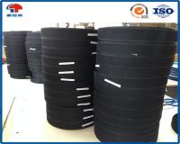 China Black Nylon Hook and Loop Fastener Tape 25m Roll for Garment Apparel Industries for sale