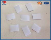 China White Hook and Loop Coins Precut Squares 30mm Sticky Back Adhesive Dots for sale