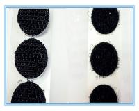 China Self adhesive 20mm Custom Hook and Loop Coins , REACH SGS Certification for sale