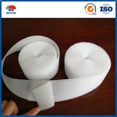 China Industrial Strength Sew On Nylon Hook and Loop Tape 10mm to 150mm Width 27.5 Yards per Roll for sale