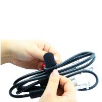 China Self-Adhesive Hook and Loop Cable Tie Strap 20mm x 250mm Heavy Duty Reusable for sale