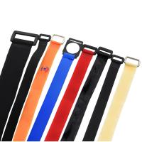 China Self-Adhesive Hook and Loop Cable Tie Strap 20mm x 250mm Heavy Duty Reusable for sale