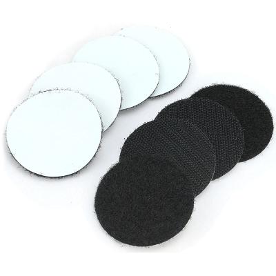 China Custom Die-Cut Adhesive Hook and Loop Tape Strong Adhesion for Furniture Fixing and Toy Assembly for sale
