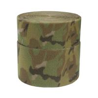 China Nylon Printed CP All Terrain MC Camouflage Anti Infrared Tactical Hook and Loop Fasteners 25m Roll for sale