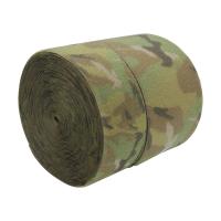 China Nylon Printed CP All Terrain MC Camouflage Anti Infrared Tactical Hook and Loop Fasteners 25m Roll for sale