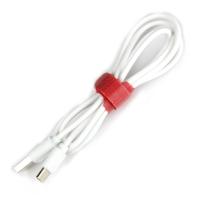 China Reusable Hook and Loop Cable Ties 10mm Width Colorful Wire Management Straps for sale