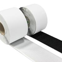 China Double Sided Adhesive Velcro Tape 25m Roll Nylon Polyester Hook and Loop for Screen Door Curtain for sale