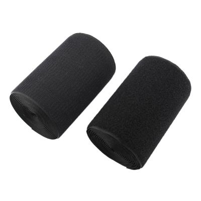 China Nylon Hook and Loop Fastener Sew On Tape Non-Adhesive Male Female Buckle 25mm 50mm for sale