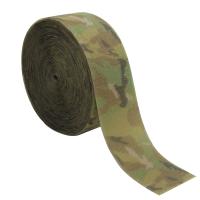 China Nylon CP Camouflage Velcro Hook and Loop Tape Infrared Resistant 25m Roll Military UV Digital Printing for sale