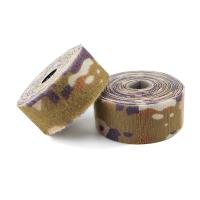 China Nylon CP Camouflage Velcro Hook and Loop Tape Infrared Resistant 25m Roll Military UV Digital Printing for sale