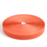 China Reflective Nylon Hook and Loop Tape Fluorescent Orange Red Yellow 50mm Width Wholesale for sale