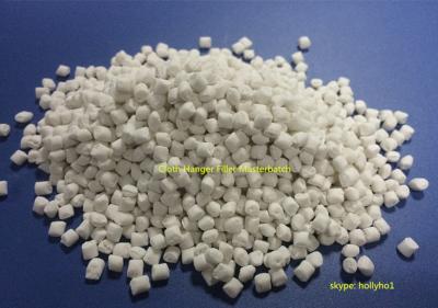 China Cloth Hanger Filler Masterbatch Calcium Carbonate Filler for sale