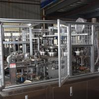 China Disposable Cold Drink Cup Lid Making Machine 3 Phase 50Hz  DJP-100 for sale