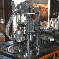 China Disposable Cold Drink Cola Cup Cover Making Machine Power Saving DJP-145 for sale