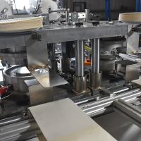 China High Efficient Automatic Paper Plate Machine 6kw For Bakery Cake Tray for sale