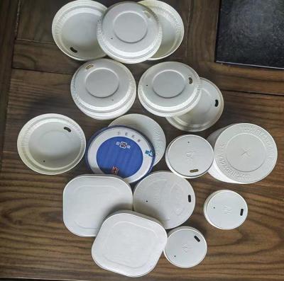 China Disposable Cold Drink Cola Cup Cover Making Machine Power Saving DJP-145 for sale