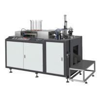 China 30-50pcs/Min Paper Lunch Box Making Machine Take Away Food Container Making Machine for sale