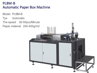 China Sturdy Regular Size Food Packaging Box Making Machine Special Forming for sale