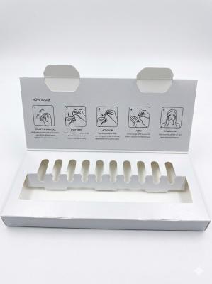 China Custom Book-Style Gift Box for Ampoules | Luxury Skincare Packaging with Precision Die-Cut Insert | Bespoke Premium Box Solutions for sale