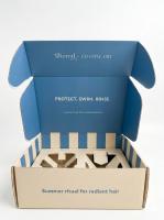 China Custom printed corrugated cardboard box with vibrant color options and smooth finish enhancing visibility during transit for sale