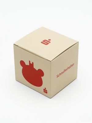 China Custom-made corrugated kraft paper boxes, environmentally friendly single-color printed folding boxes with insert bottoms, packaging customization. for sale