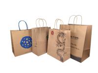 China Printed Paper Bags for Retail, Gifts & Takeaway Packaging for sale