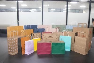 China Printed Paper Bags for Retail, Gifts & Takeaway Packaging for sale