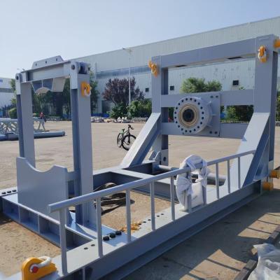 China Durable 35-70 BOP Transport Skid With Integrated Pressure Test Spool L Type Frame Structure for sale